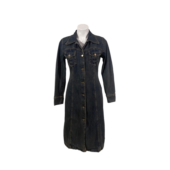 Heart Moon Star | Jackets & Coats | Vintage Heart Moon Star Denim Coat ...